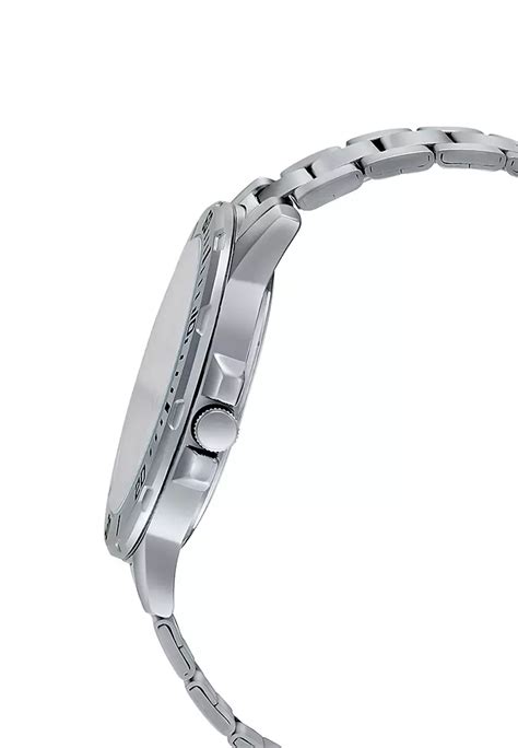 Jual Casio Casio Jam Tangan Analog Pria Silver Blue Stainless Steel Mtp Vd300d 2eudf
