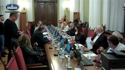 Четврта седница Одбора за пољопривреду шумарство и водопривреду 06 11 2022 Youtube