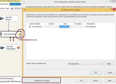 Term Extraction Transformation In Ssis Extract Nouns