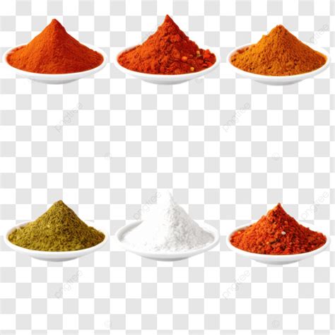 다채로운 향신료 혼합물이 진열되어 있습니다 유리병에 5가지 종류의 양념 혼합물이 들어있습니다 향료 음식 화려한 Png 일러스트 및 이미지 에 대한 무료 다운로드