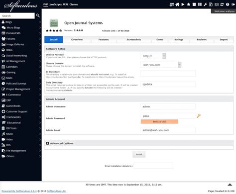 Cara Install Open Journal System Ojs Lewat Softaculous Di Cpanel Hosteko