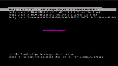 Install Linux Kernel 517 On Centos 8rocky Linux 8 Computingforgeeks
