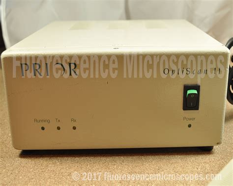 Fluorescence Microscopes Prior Optiscan Ii Microscope Stage