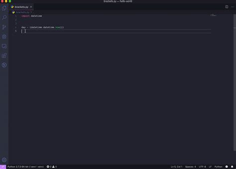 When Set Pythonautocompleteaddbrackets True In The Auto Completed Brackets The