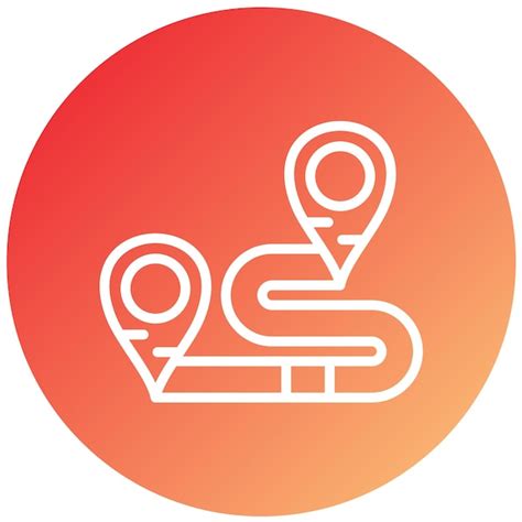 Premium Vector Vector Design Route Icon Style
