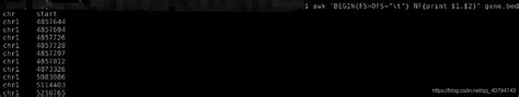 Linux三剑客 Awk生物信息数据处理awk计算基因长度 Csdn博客 Linux三剑客 Awk生物信息数据处理awk计算基因长度 Csdn博客