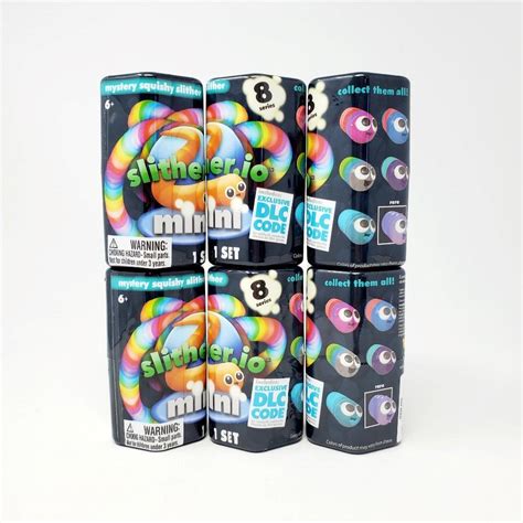 Mini Figure Series 4 Mystery Squishy Slither For Letprud 96