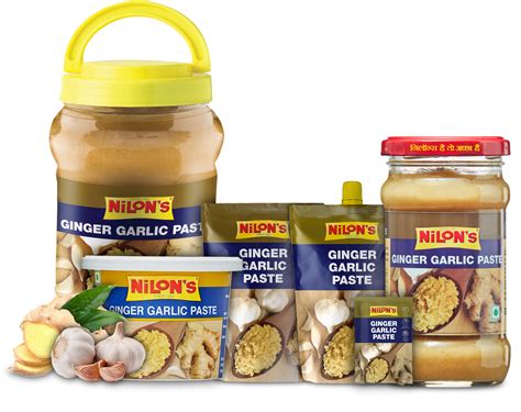 ginger garlic paste buy garlic ginger paste online at best price from nilon s