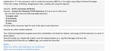 Solved Implement In C The Necessary Code To Create The Chegg Com