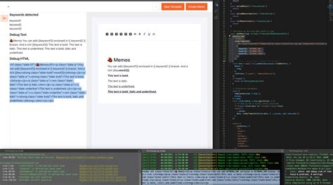 Rich Keywords That Are Split Into Different Html Elements Are Not