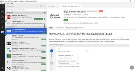 SQL Server Data Import Using Azure Data Studio