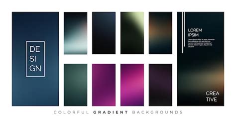 Premium Vector Soft Color Gradients Enhancing Modern Screen Vector