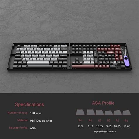 Keyboard Keys Akko Dracula Castle Keycap Set 198 Key Game Attributes And Accessories Gaming