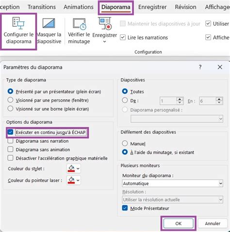 Faire Tourner En Boucle Un Powerpoint La Pro Du Bureau