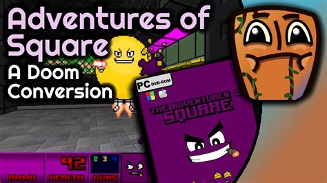 A Shapely Doom Shooter Adventures Of Square Doom Conversion Mod Youtube