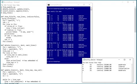 Programmatically Modifying Text Files Using Python James D Mccaffrey