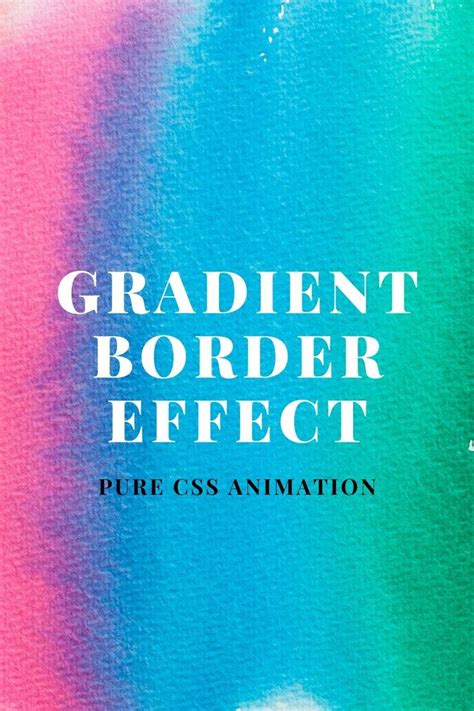 Service Box With Glowing Gradient Border Effect Border Css Css Css