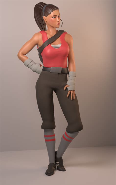 In Progress Femscout Model Any Critique Is Appreciated Comments Help Me More Than Downvotes