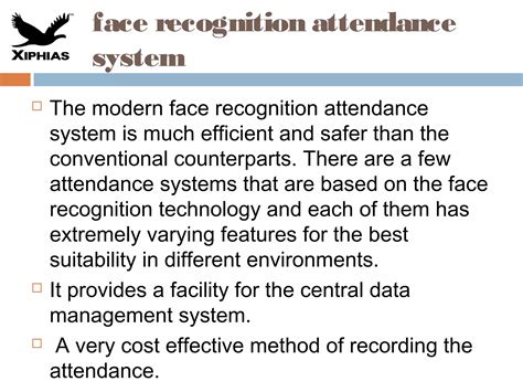 Face Recognition Attendance System Ppt