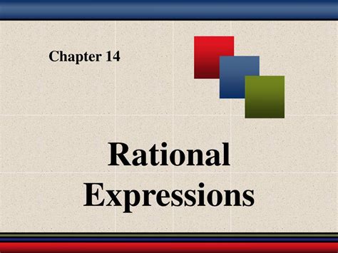 PPT Rational Expressions PowerPoint Presentation Free Download ID