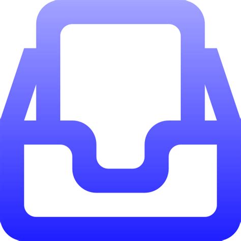 받은편지함 아이콘 Generic Gradient Outline