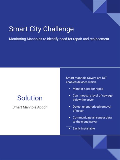 2 Smart Manholes Pdf Microcontroller Electronics