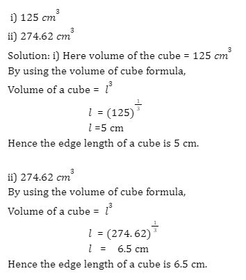 Volume Of Cube Formula Definition And Solved Examples Guru