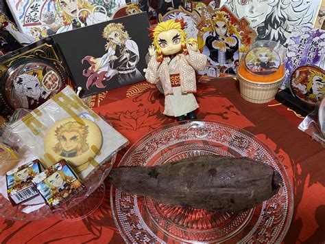 みーちゃん 煉獄さんbdわっしょい On Twitter 煉獄杏寿郎さん🔥 お誕生日おめでとうございます！ たくさん食べてください😊