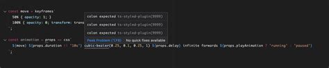 `ts Styled Plugin` Error On Valid Syntax With 2 Interpolation Strings · Issue 176 · Styled