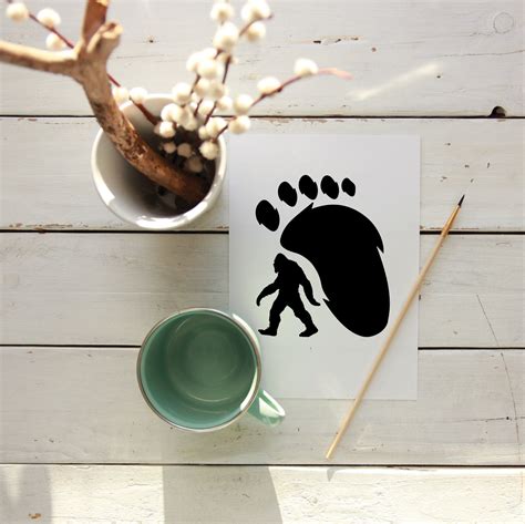 Sasquatch Svg Bigfoot Svg Yeti Svg Bigfoot Bundle Bigfoot Silhouette Bigfoot Vector Cutfile