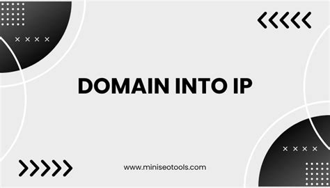 Convert Domain Into IP Address Free Online Tool Guide