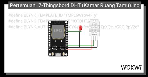BLYNK DHT Rev Ino Copy Wokwi ESP STM Arduino Simulator