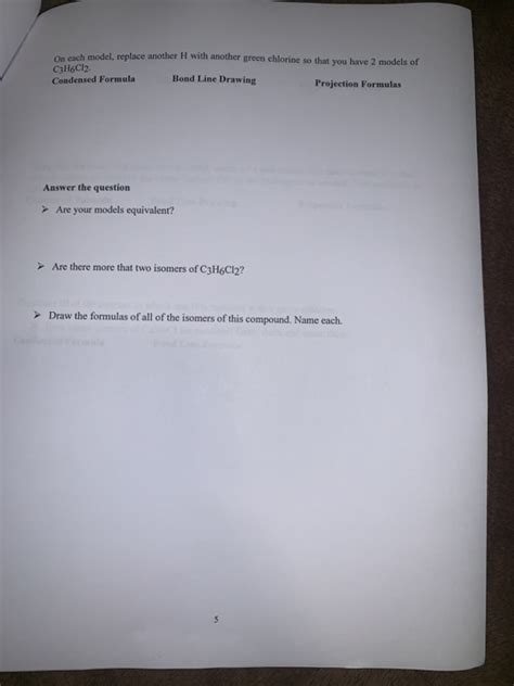 Solved Molecular Models Background One Of The Most Important Chegg