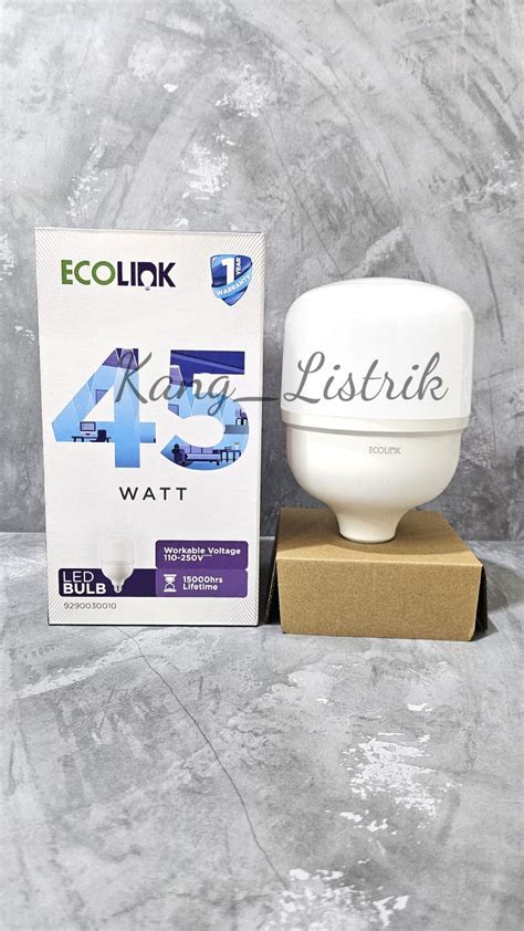 Lampu Bohlam Led Ecolink Capsule Ecolink Lampu Led Kapsul Garansi Lazada Indonesia