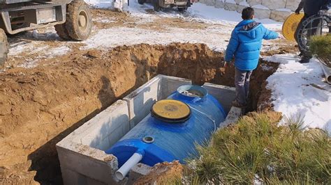 세컨드하우스 오수합병 정화조 설치방법 가격은 영상 끝에 있습니다 Youtube