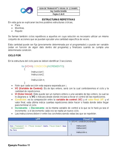 5 Guia Visual C Descargar Gratis Pdf C Sharp Lenguaje De Programación Variable
