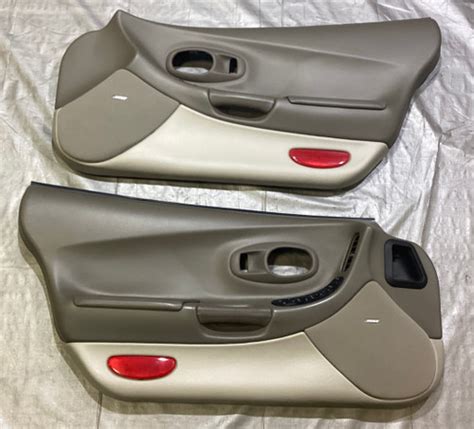 2003 2004 Chevrolet Corvette C5 Interior Door Panels Pair Shale