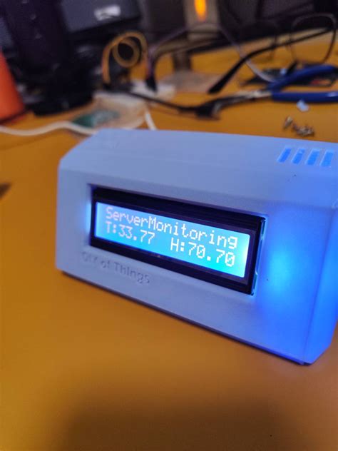 Lcd 1602 Case Arduino Esp32 Project Box By Diy Of Things Makerworld