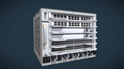 C9606r Chassis 3d Model By Cisco Ibng Media [fbaf7c1] Sketchfab
