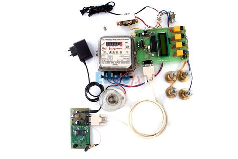 Gsm Based Energy Meter Reading With Load Control ~ Lexus Technologies