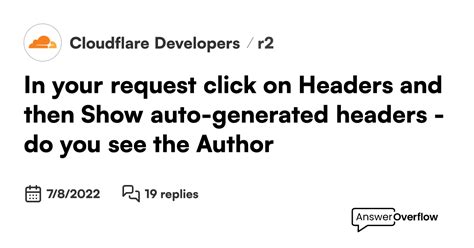 In Your Request Click On `headers` And Then `show Auto Generated Headers` Do You See The