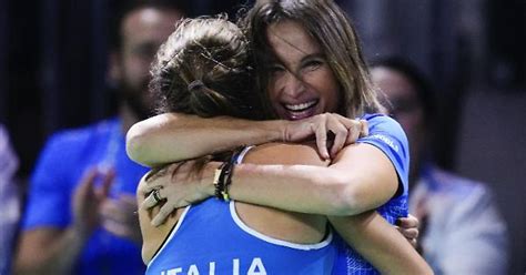 Tennis Chi è Il Capitano Delle Azzurre Tathiana Garbin In Trionfo Alla