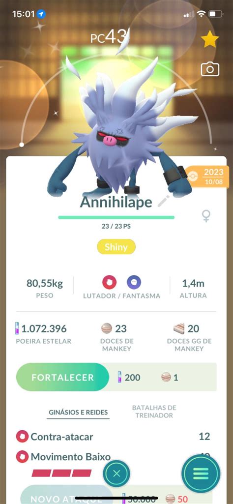 Level 1 Shiny Annihilape R Pokemongobrag
