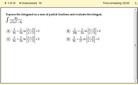 Solved Express The Integrand As A Sum Of Partial Fractions Chegg Com