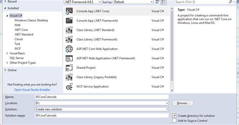 C Programming Tutorial8920128728 First Ef Core Console Application