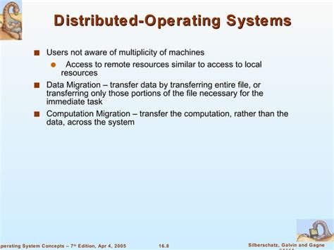 Chapter 16 Distributed System Structures Ppt Computer Networking Computing