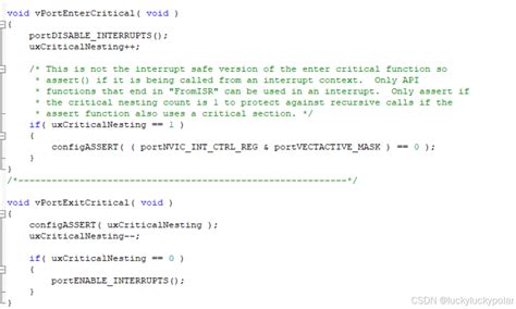 Freertos系统配置freertos Mpu Csdn博客