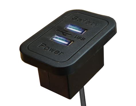 Mahmayi Black Bs02 Blk Desktop Socket With Usb A C Port For Office Home And Meeting Room