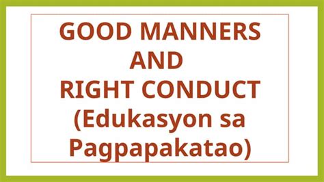 Suggested Strategies For Gmrc And Values Educationpptx