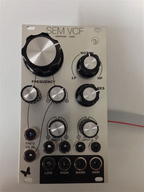 Matrixsynth Oberheim Sem Vcf Clone Module For Eurorack Format Modular Synths